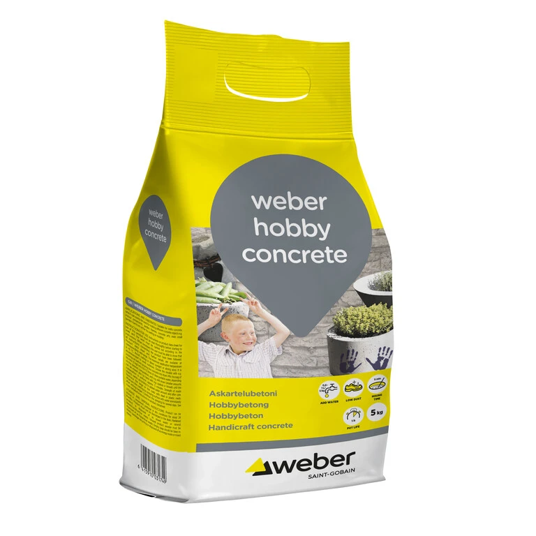weber HobbyConcrete | Paprasto naudojimo betonas rankdarbiams ir ...